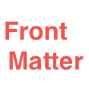 Front Matter - Visual Studio Marketplace